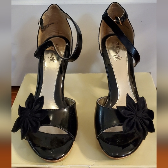Eurosoft | Shoes | Eurosoft Open Toe Heels | Poshmark